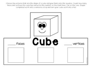 3D Shape Hats! - A Spoonful of Learning