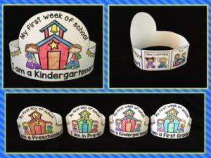 Back to School Hats! FREEBIE!! - A Spoonful of Learning