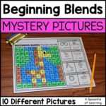 Beginning Blends Mystery Pictures - A Spoonful of Learning