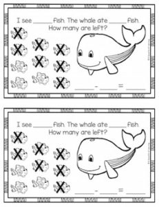 Fun in the Ocean! Math Activities! - A Spoonful of Learning