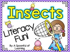 Insects Literacy & Writing Fun! - A Spoonful of Learning