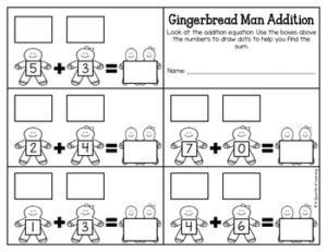 Kindergarten Homework- December (English Only) Aligned to CC - A ...