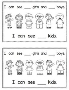 Number Six Interactive Mini Readers- FREEBIE!! - A Spoonful of Learning