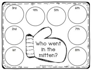 The Mitten! Math and Literacy Activities! - A Spoonful of Learning