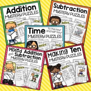 The Ultimate Math Mystery Puzzles Bundle - A Spoonful of Learning