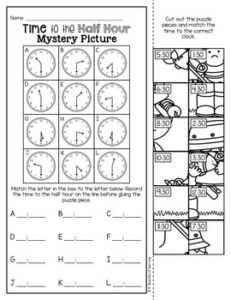 Time Mystery Puzzles - A Spoonful of Learning