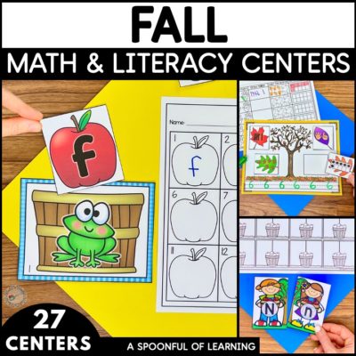 Engaging Kindergarten Activities for September - A Spoonful of Learning