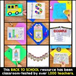 Back to School Fun! Activities for Kindergarten! - A Spoonful of Learning