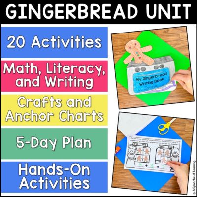 Gingerbread Man Unit - A Spoonful of Learning