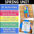 Spring Activities and Crafts, All About Plants - A Spoonful of Learning