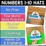 Number Hats 1-10! - A Spoonful of Learning