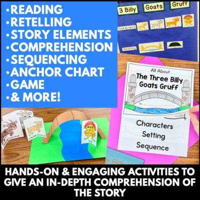 The Three Billy Goats Gruff Literacy Activities! - A Spoonful of Learning