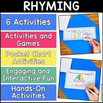 Rhyming Activities! - A Spoonful of Learning