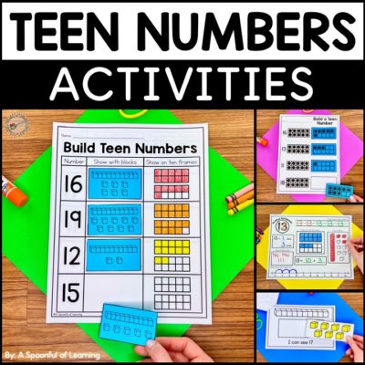 Teen Numbers Galore!! - A Spoonful of Learning