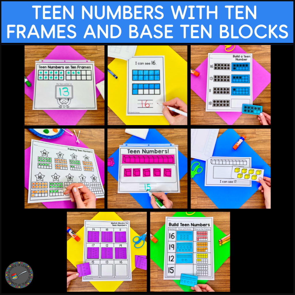 Teen Numbers Galore!! - A Spoonful of Learning