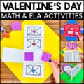 Valentine's Day Math, Literacy, & Writing Activities - A Spoonful of ...