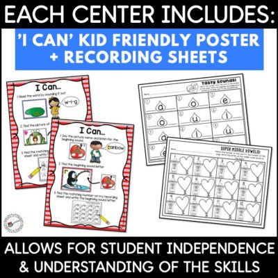 February Literacy Centers! Aligned to the CC - A Spoonful of Learning