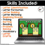 Digital Alphabet Activities - Letter Ii for GOOGLE SLIDES | SEESAW - A ...
