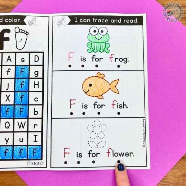 Fun Alphabet Practice Books - A Spoonful of Learning