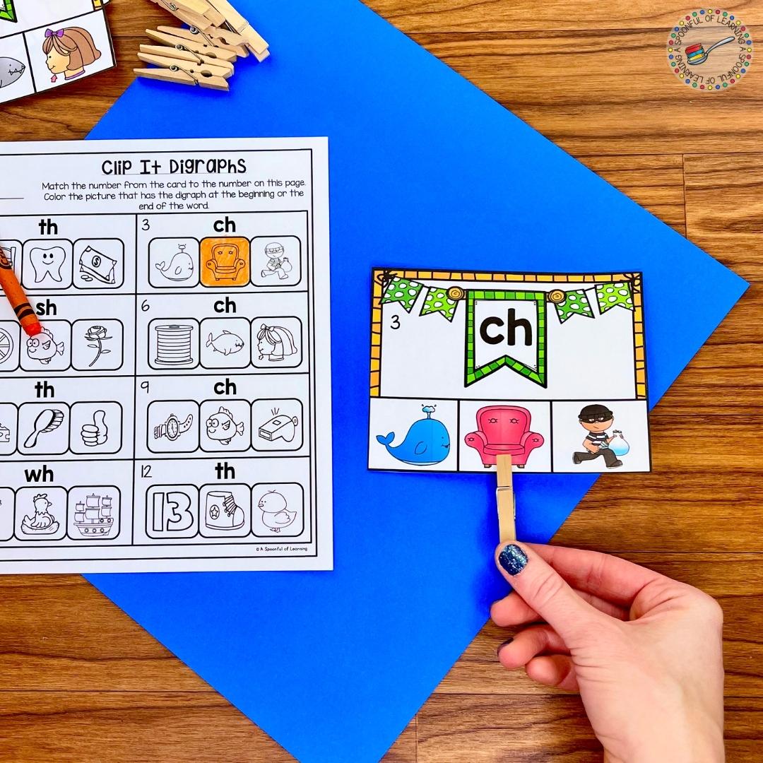 Hands-On Kindergarten Centers for March - A Spoonful of Learning