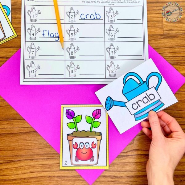 Hands-On Spring Centers for Kindergarten - A Spoonful of Learning