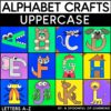 52 Fun and Easy Alphabet Letter Crafts - A Spoonful of Learning