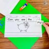 Fun Sentence Practice for Kindergarten - A Spoonful of Learning