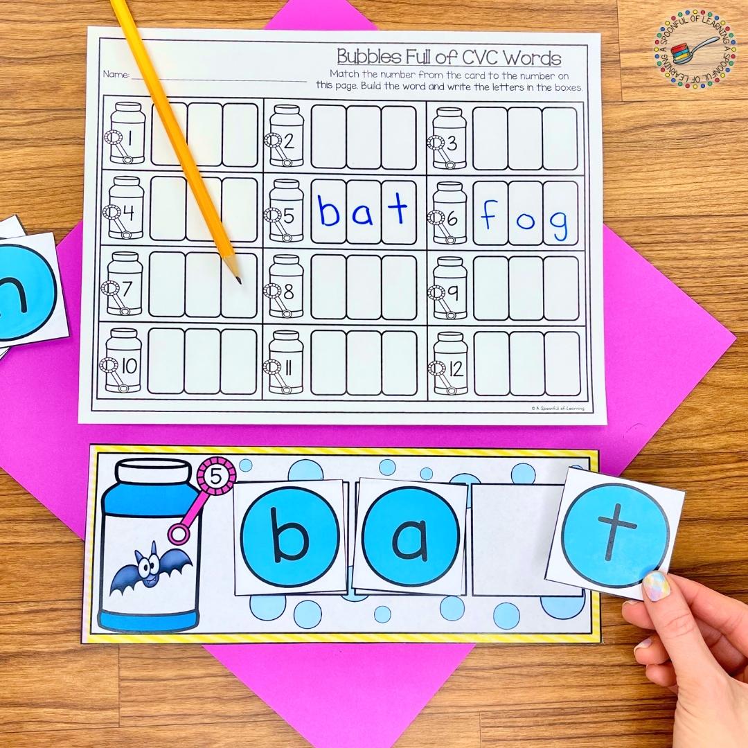 May Centers for Kindergarten - A Spoonful of Learning