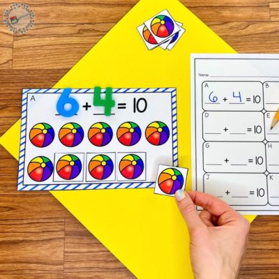 Fun Summer Centers for Kindergarten - A Spoonful of Learning