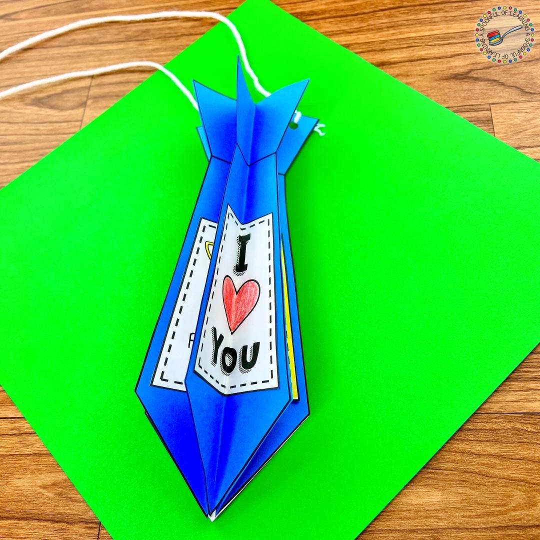 3 Fun Father's Day Card Craft Ideas - A Spoonful of Learning