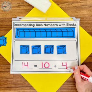 Composing and Decomposing Numbers in Kindergarten - A Spoonful of Learning