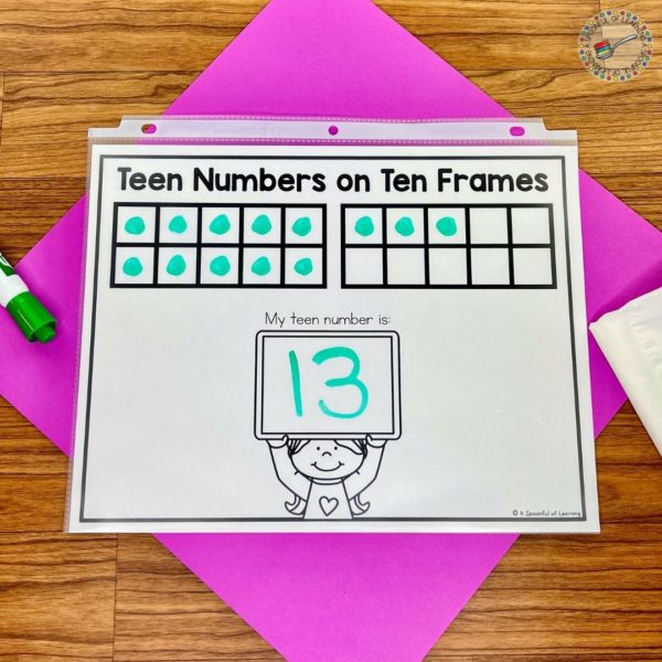 How to Teach Teen Numbers - A Spoonful of Learning