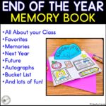 End of the Year Memory Book - A Spoonful of Learning