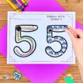 Teaching Numbers 1 to 10 with Fun Activities - A Spoonful of Learning