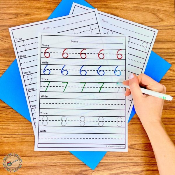 Teaching Numbers 1 to 10 with Fun Activities - A Spoonful of Learning