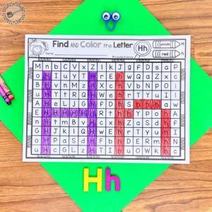 Letter Recognition Activities for Kindergarten - A Spoonful of Learning