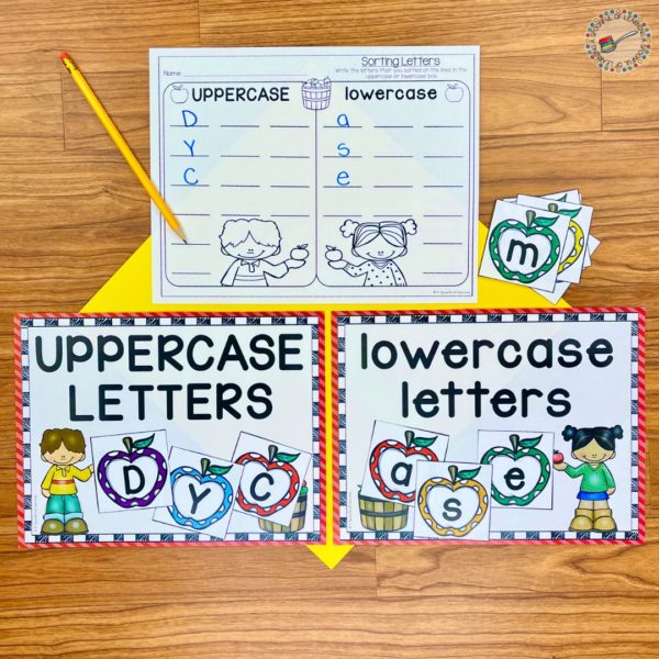 Fun Fall Centers for Kindergarten - A Spoonful of Learning