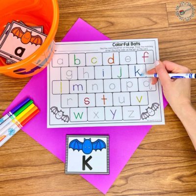 Fun Halloween Centers for Kindergarten - A Spoonful of Learning