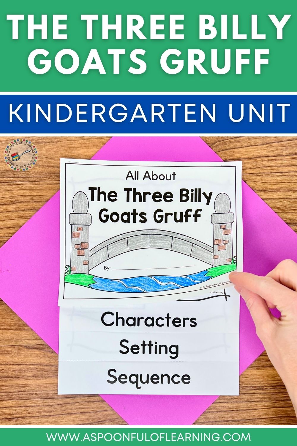 The Three Billy Goats Gruff: Unit for Kindergarten - A Spoonful of Learning