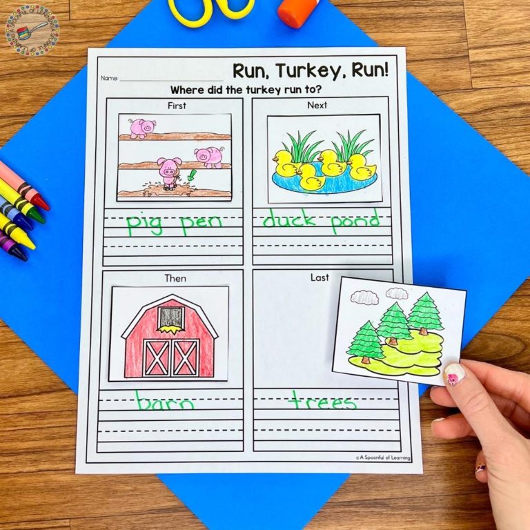 Fun Turkey Activities for Kindergarten - A Spoonful of Learning