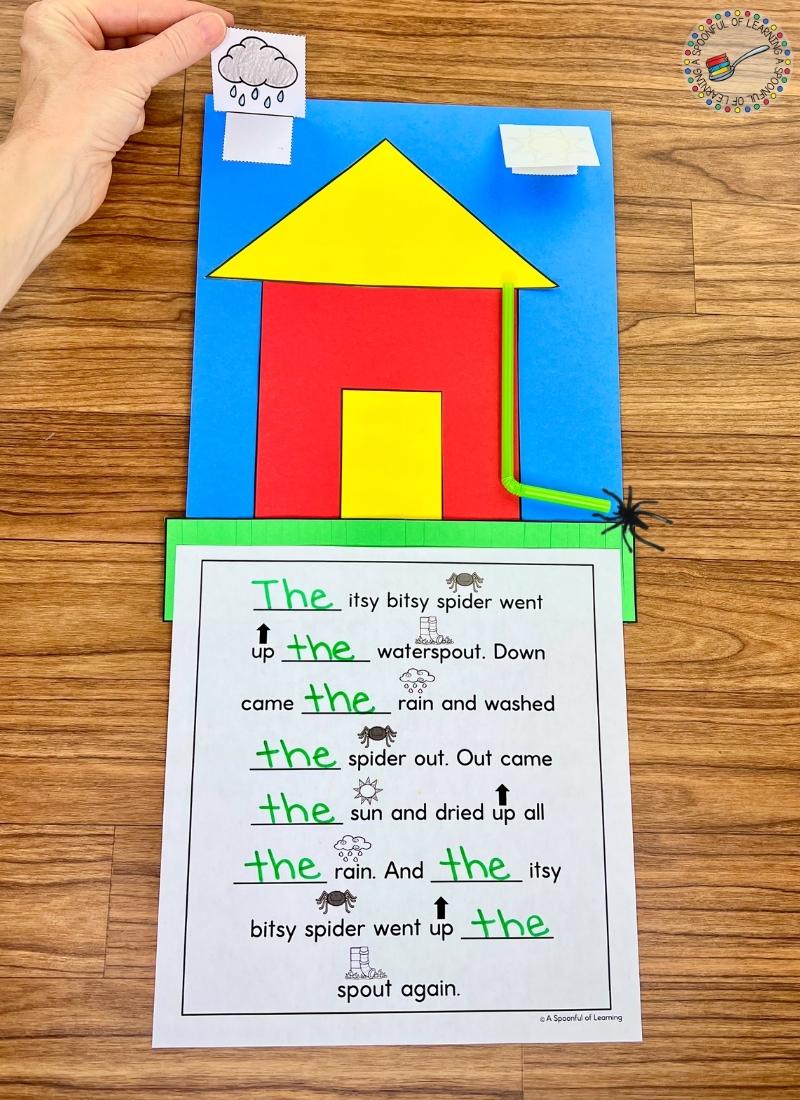 Fun Spider Activities for Kindergarten - A Spoonful of Learning