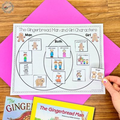 Gingerbread Activities for Kindergarten - A Spoonful of Learning