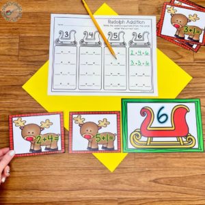 Reindeer Activities for Kindergarten - A Spoonful of Learning