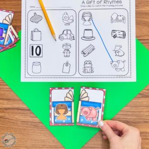 Festive Kindergarten Centers for December - A Spoonful of Learning