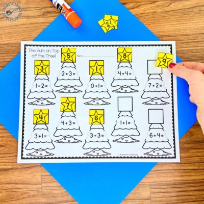 Christmas Math Activities for Kindergarten - A Spoonful of Learning