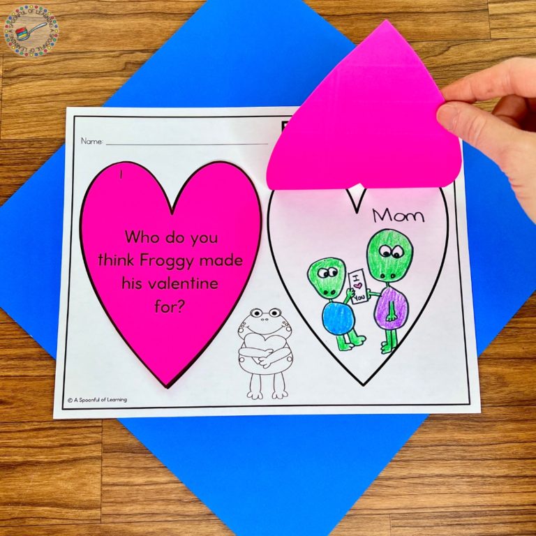 Fun Valentine’s Day Unit for Kindergarten - A Spoonful of Learning