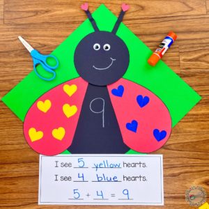 February Crafts for Kindergarten - A Spoonful of Learning