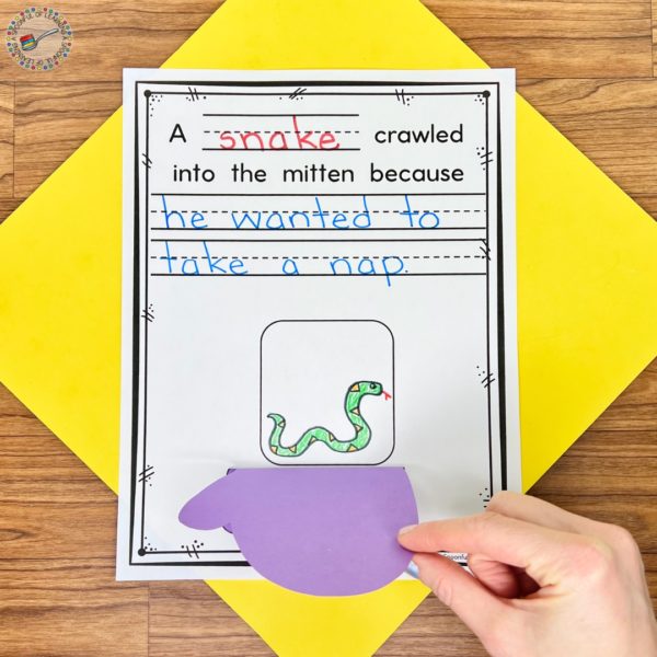 The Mitten Activities for Kindergarten - A Spoonful of Learning