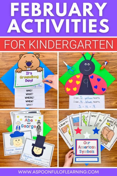 Fun February Activities for Kindergarten - A Spoonful of Learning