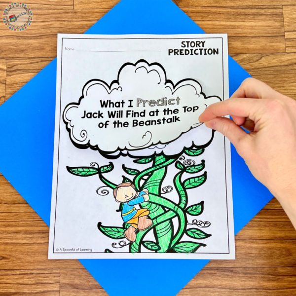 Jack and the Beanstalk Activities for Kindergarten - A Spoonful of Learning